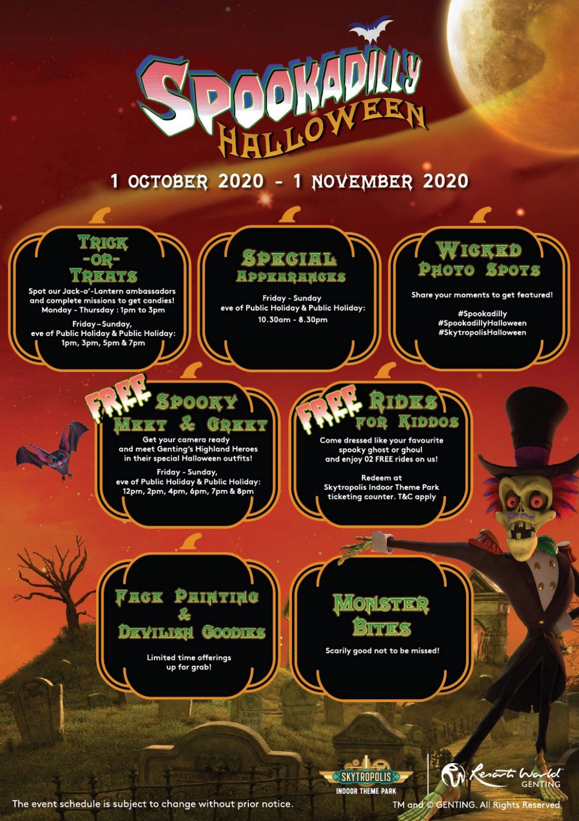 Resort World Genting With Spookadilly Halloween Event From 1st Oct ...