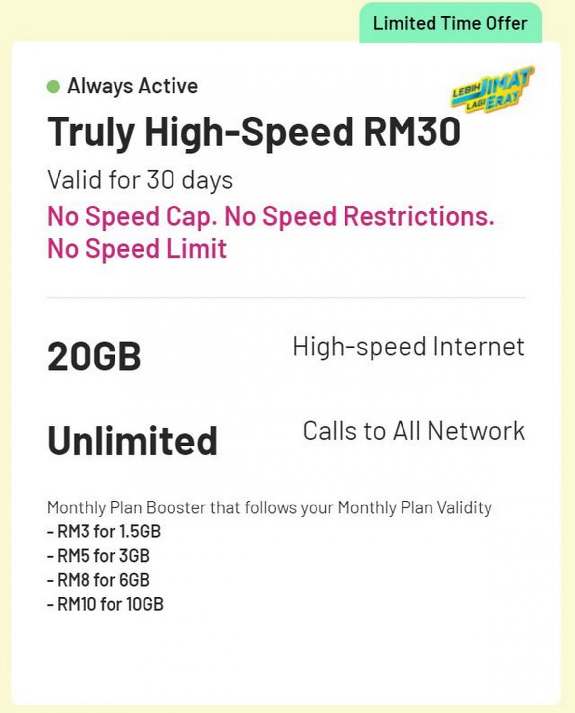 Digi Prepaid with NEXT plan with unlimited Call and 40GB High Speed for ...