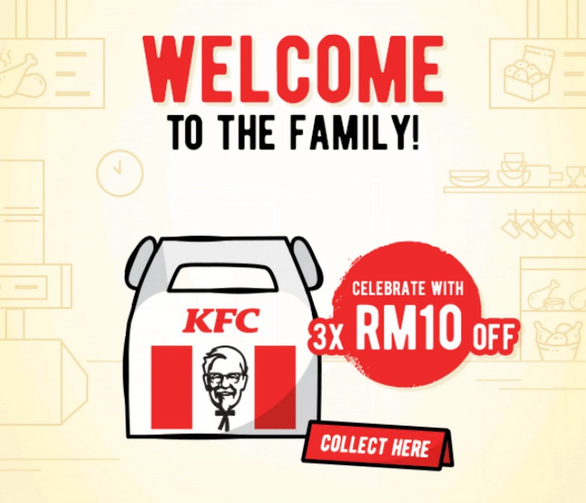KFC Offers Membership with Exclusive Deals with RM30 Coupons, Free ...