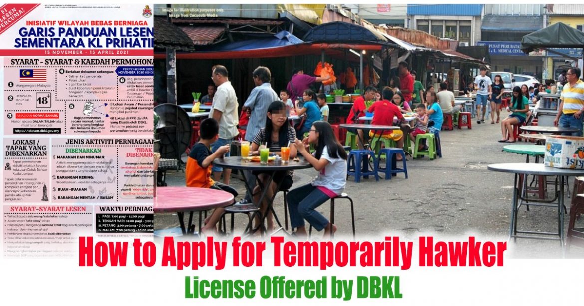 How to Apply for Temporarily Hawker License Offered by DBKL ...