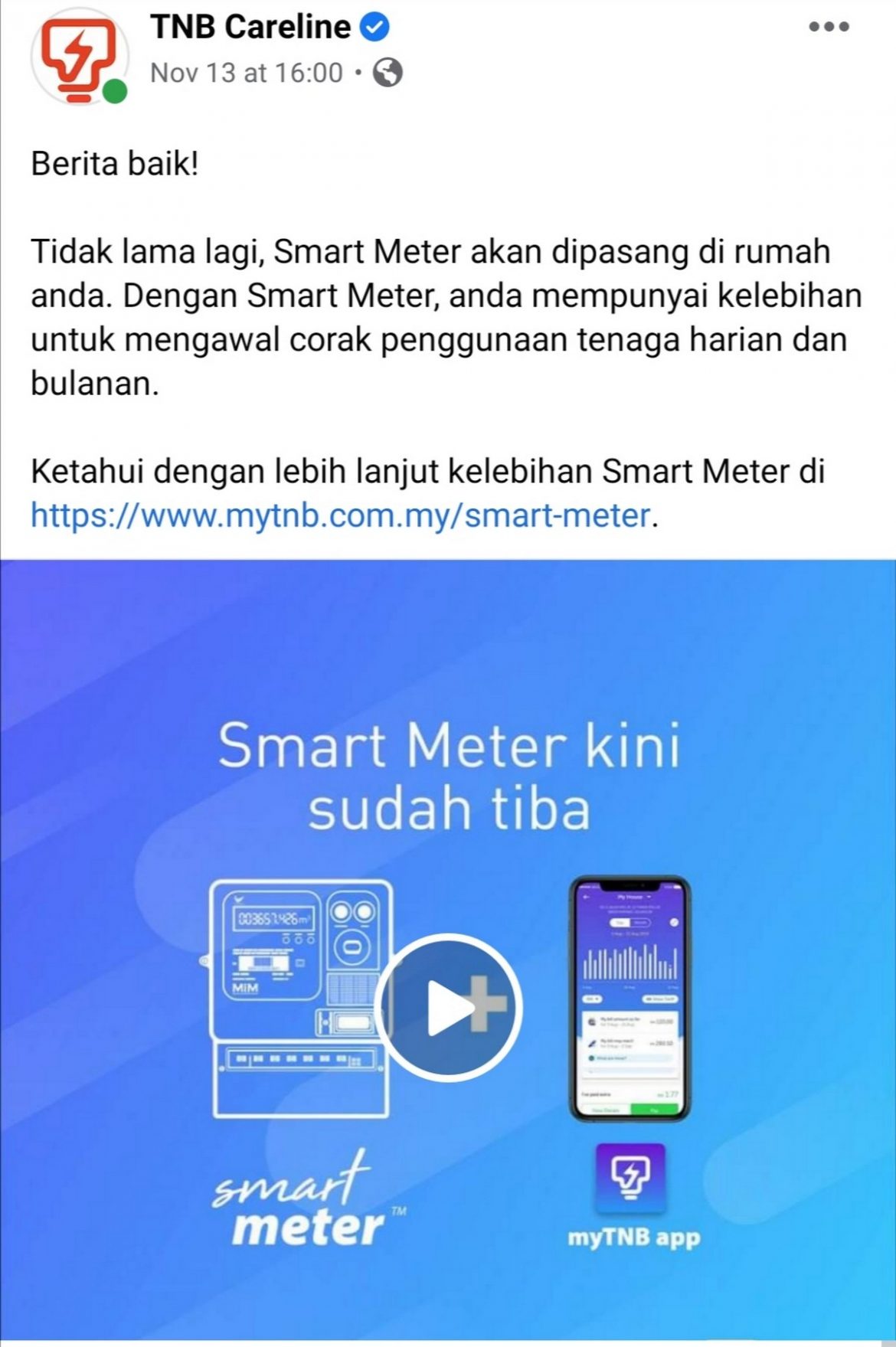 Smart Meter Installation by TNB in every home - EverydayOnSales.com News