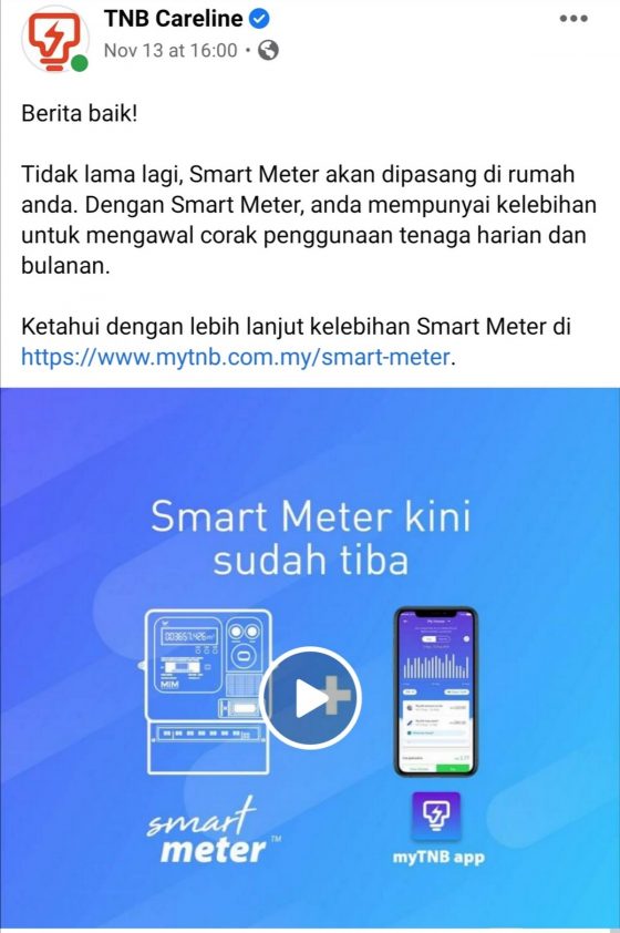 Smart Meter Installation by TNB in every home - EverydayOnSales.com News