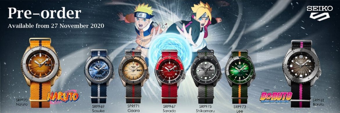 SEIKO x "Naruto" co-branded watch opens for pre-order from Price RM1 ...