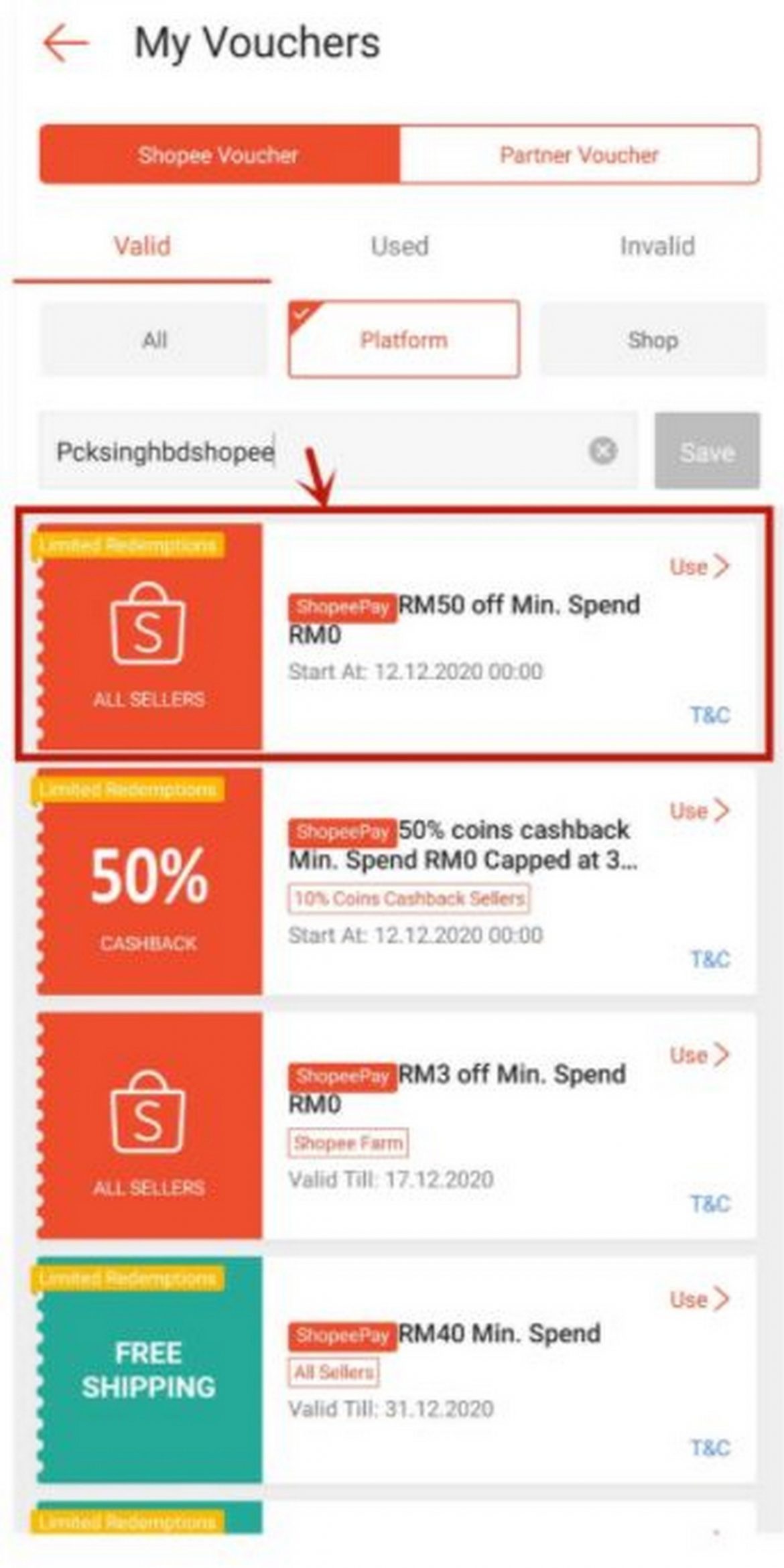 Full Guide: How to Redeem Shopee RM50 Discounts Voucher for 12.12 Birthday Sale (No Minimum ...