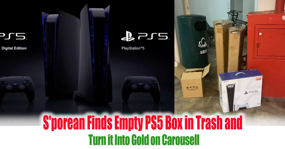 S'porean Finds Empty PS5 Box in Trash and Turn it Into Gold on ...