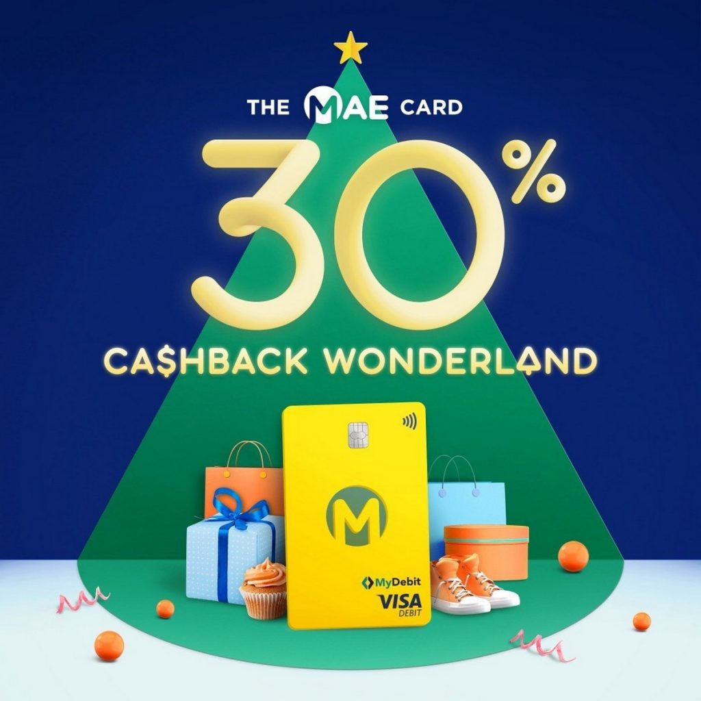 Maybank MAE Card with 30% Cashback on everything You Shop Till Year-End ...