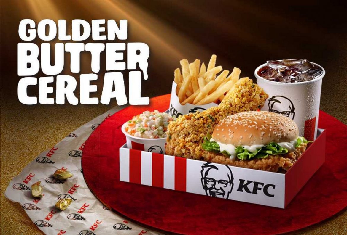 KFC launches the new Golden Butter Cereal Fried Chicken which is Full ...