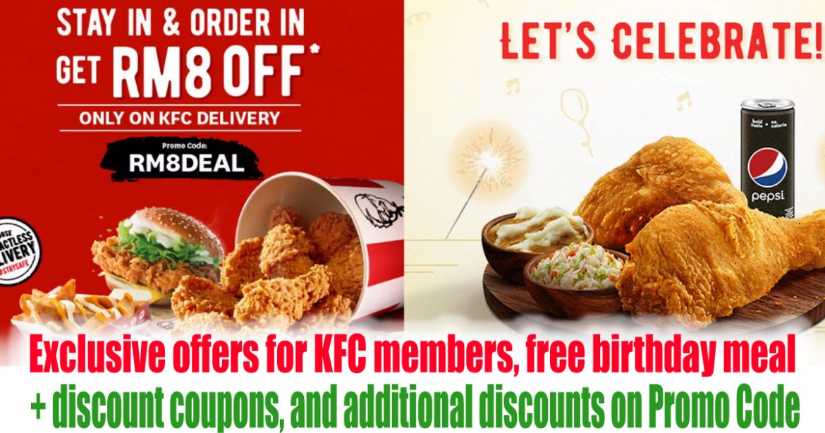 Exclusive offers for KFC members, FREE Meal + discounts coupons ...