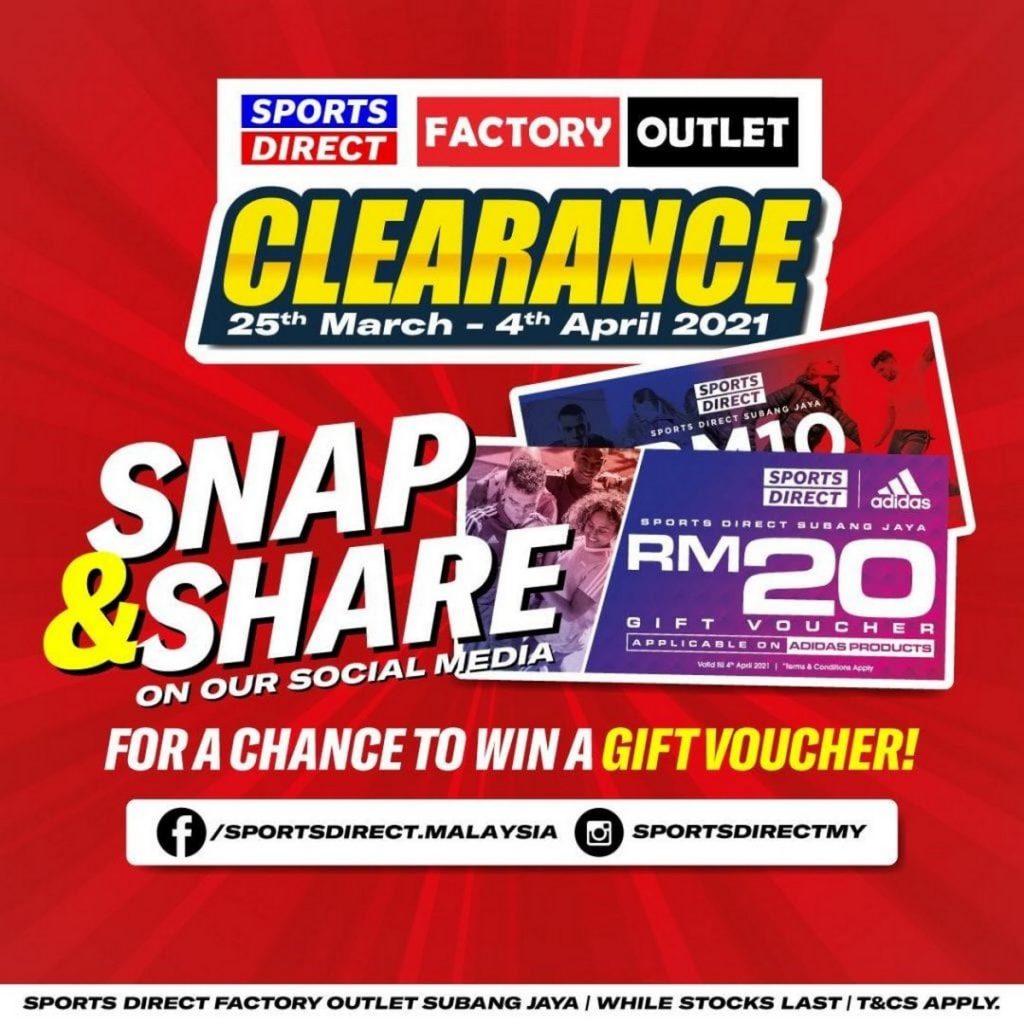 Sports Direct Factory Outlet Clearance Sale! Ultra-low discount price ...