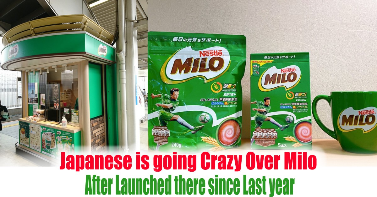 Japanese is going Crazy Over Milo After Launched there since Last year ...