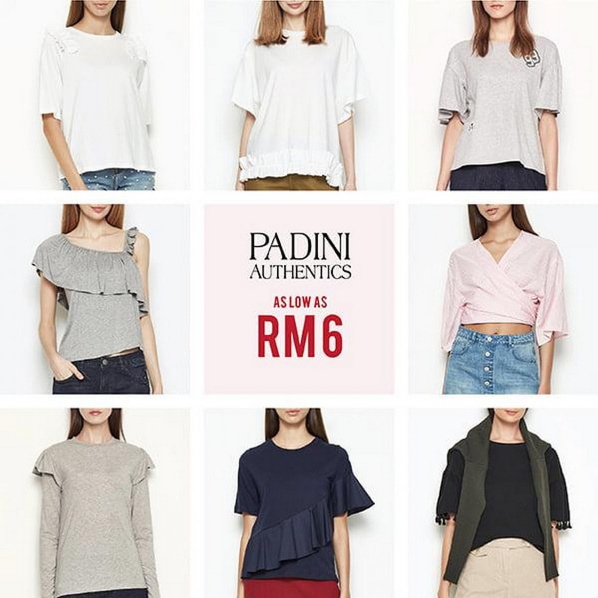 Padini's official online store will have a big sale on March 3! All ...