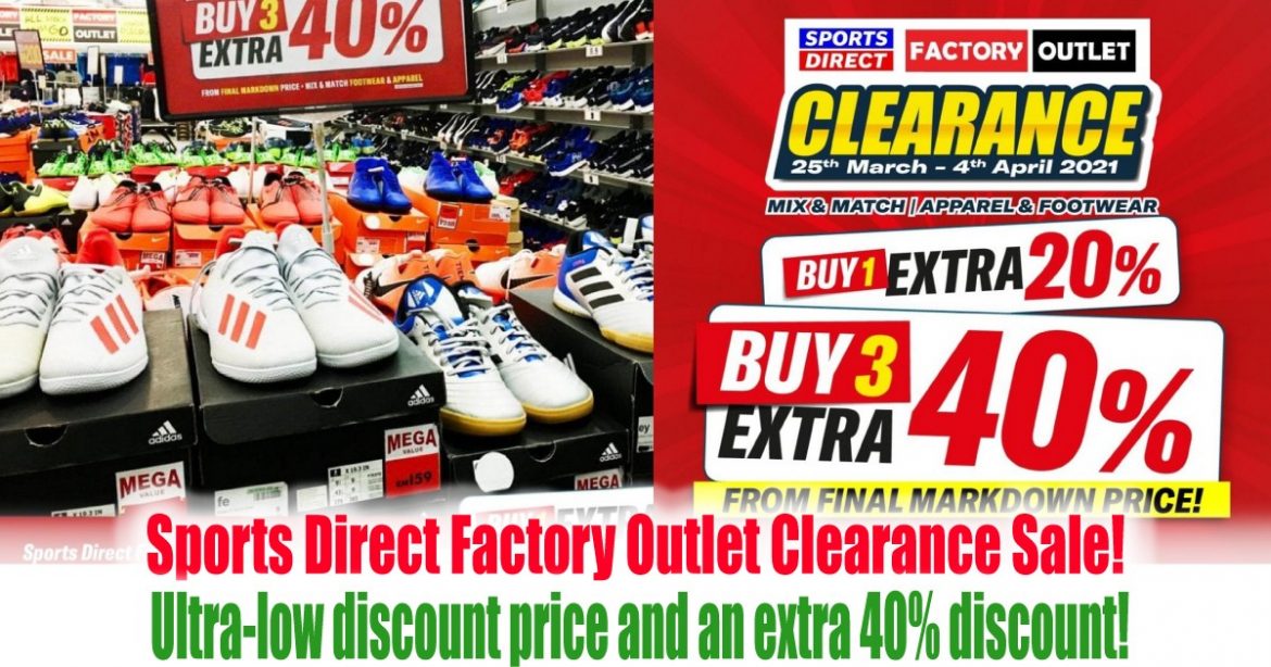 Sports Direct Factory Outlet Clearance Sale! Ultra-low discount price ...