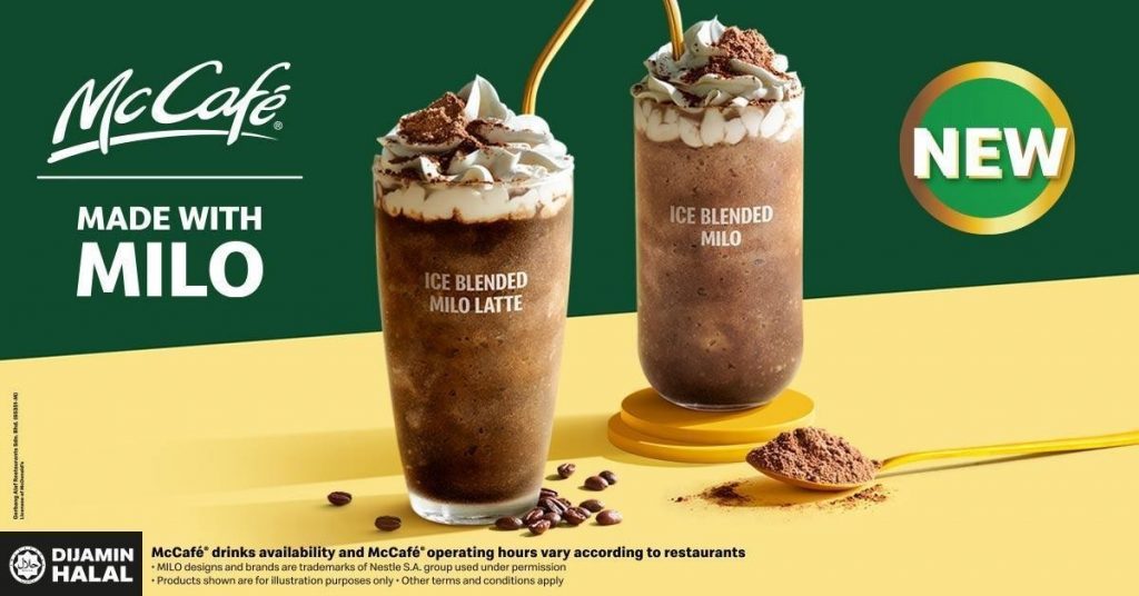 Mcdonald's Launch Ice Blended Milo Drink From 25 March Onwards ...