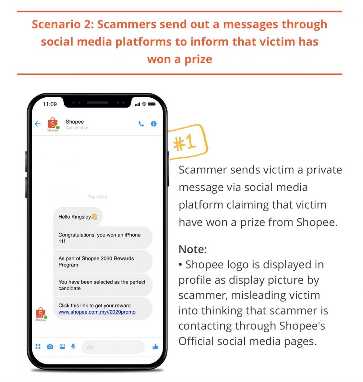 New fraud group pretends to be Shopee to send out the information link ...