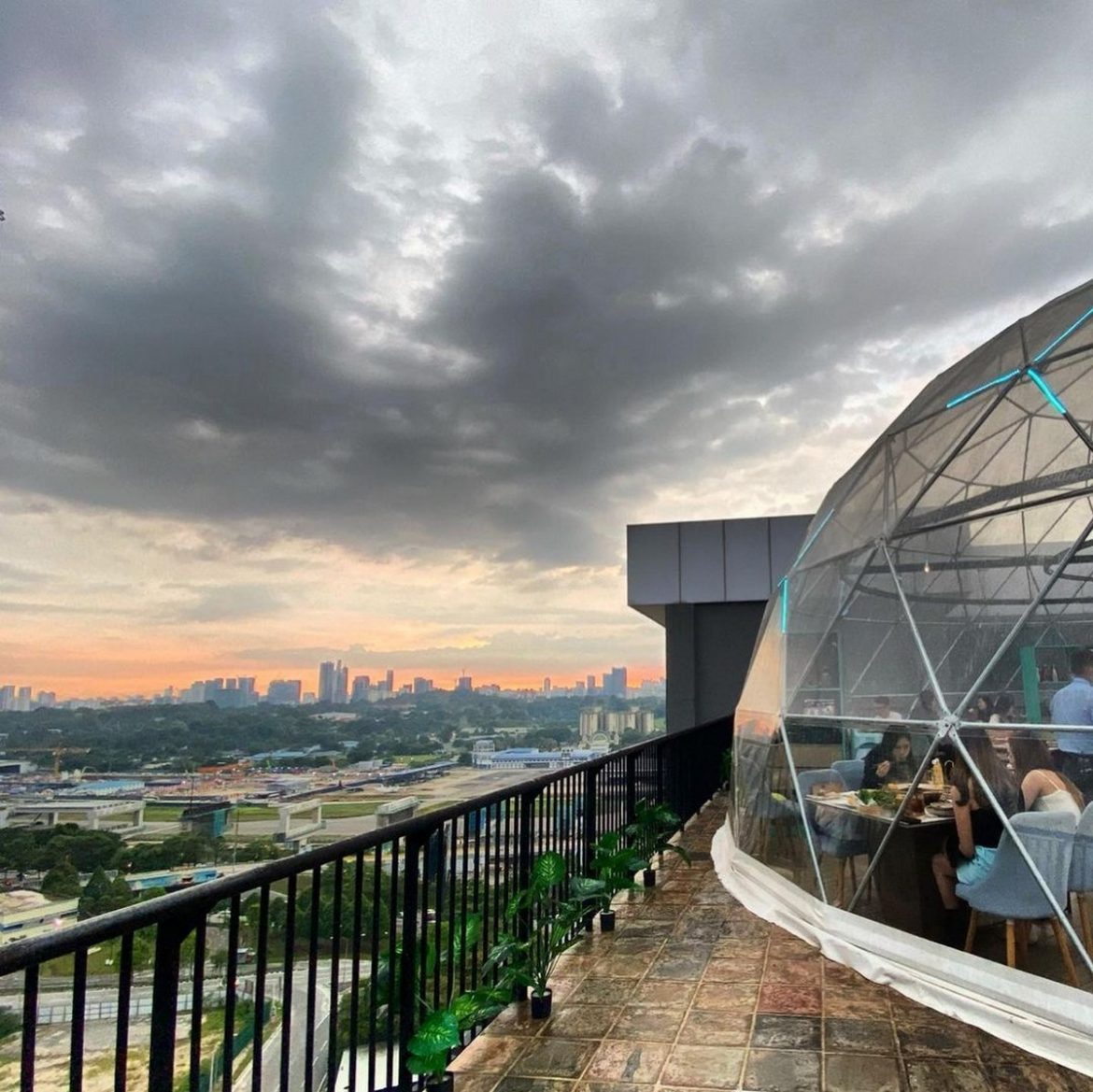 1st Rooftop Hot Pot Restaurant in KL With Futuristic Domes Where You ...