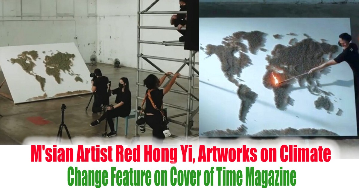 M'sian Artist Red Hong Yi, Artworks on Climate Change Feature on Cover ...