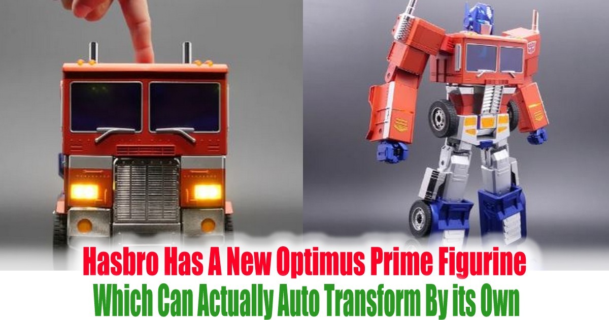 Hasbro Has A New Optimus Prime Figurine Which Can Actually Auto ...