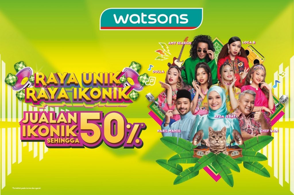 Watsons Launch Funny Raya Ad With A lot of Cash vouchers and Contest ...