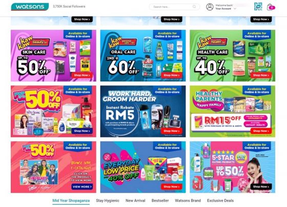 Here's How to get Watsons FREE RM50 Discounts Voucher Code [Now till ...